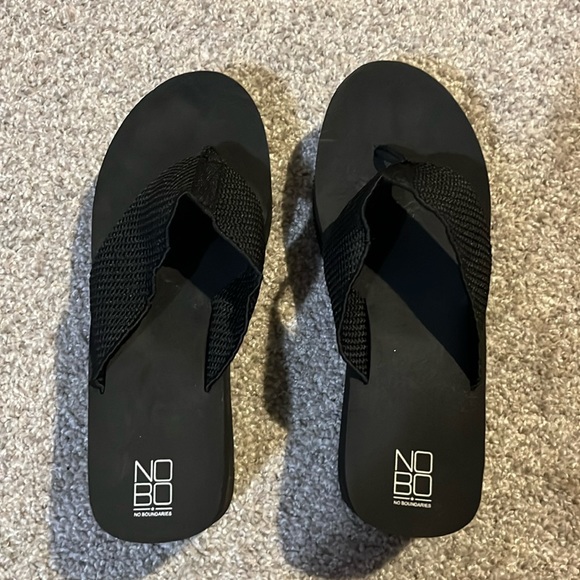 No Boundaries | Shoes | No Boundaries Black Platform Flip Flops | Poshmark